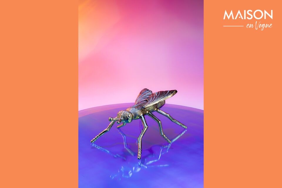 Figurine en aluminium doré Wanna bee Bold Monkey - 35cm